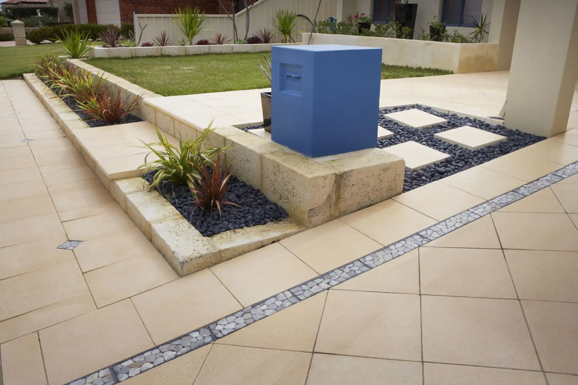 Limestone | Exposed Aggregate | Pavers Perth | Freo Stone Paving