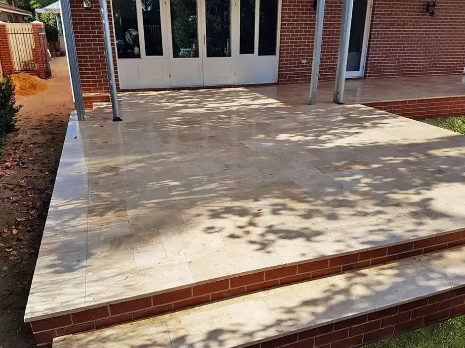Travertine pavers Perth | Freo Stone Paving