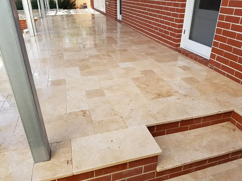 Travertine pavers Perth | Freo Stone Paving