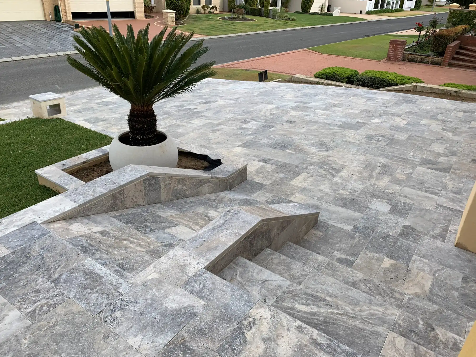 Travertine pavers Perth | Freo Stone Paving