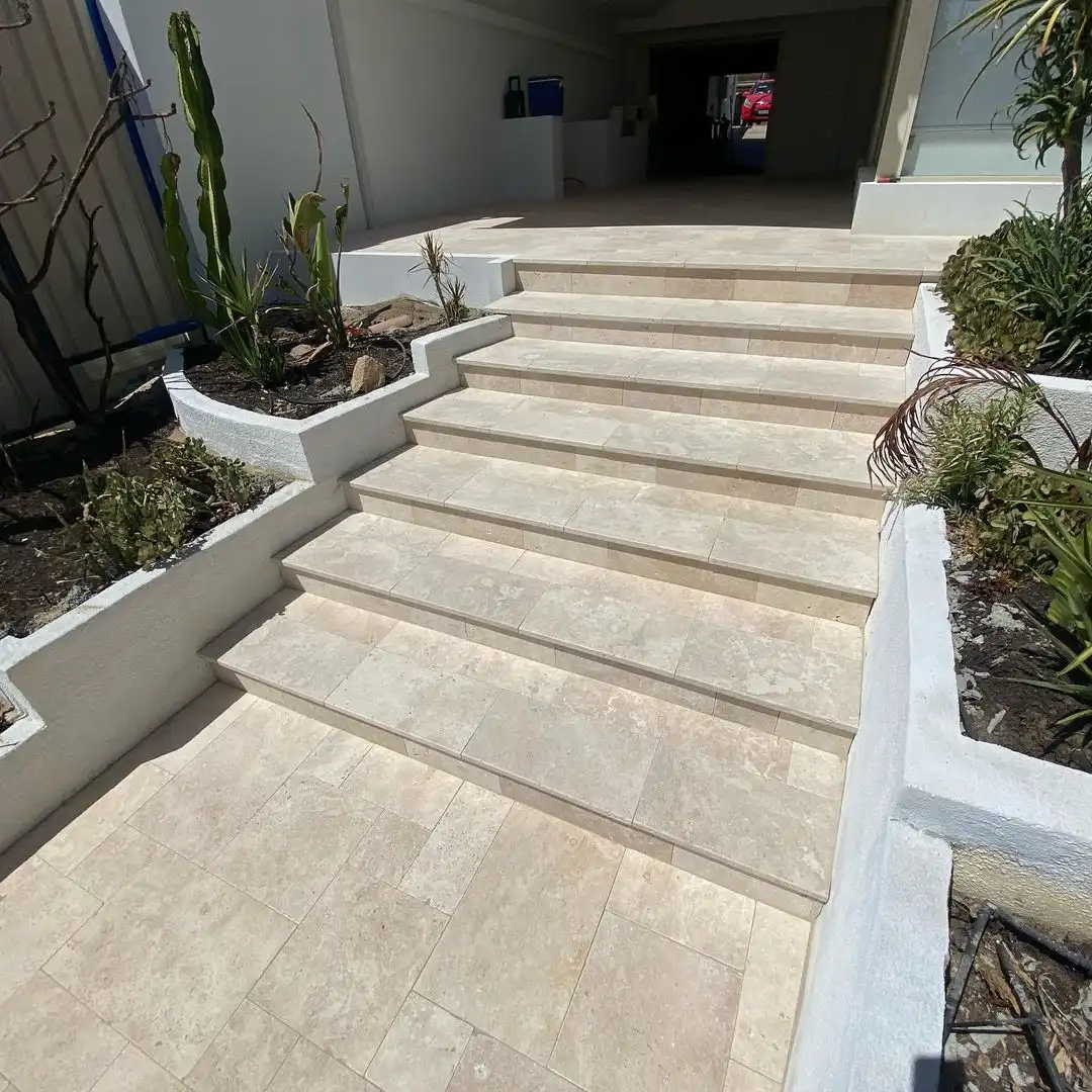 Travertine pavers Perth | Freo Stone Paving