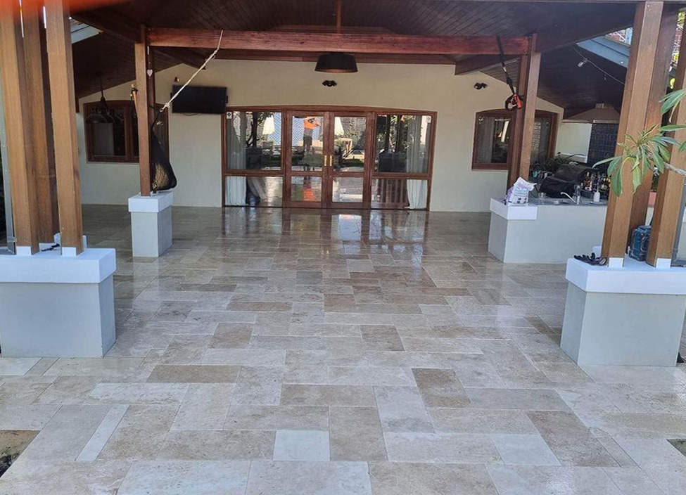 Travertine pavers Perth | Freo Stone Paving