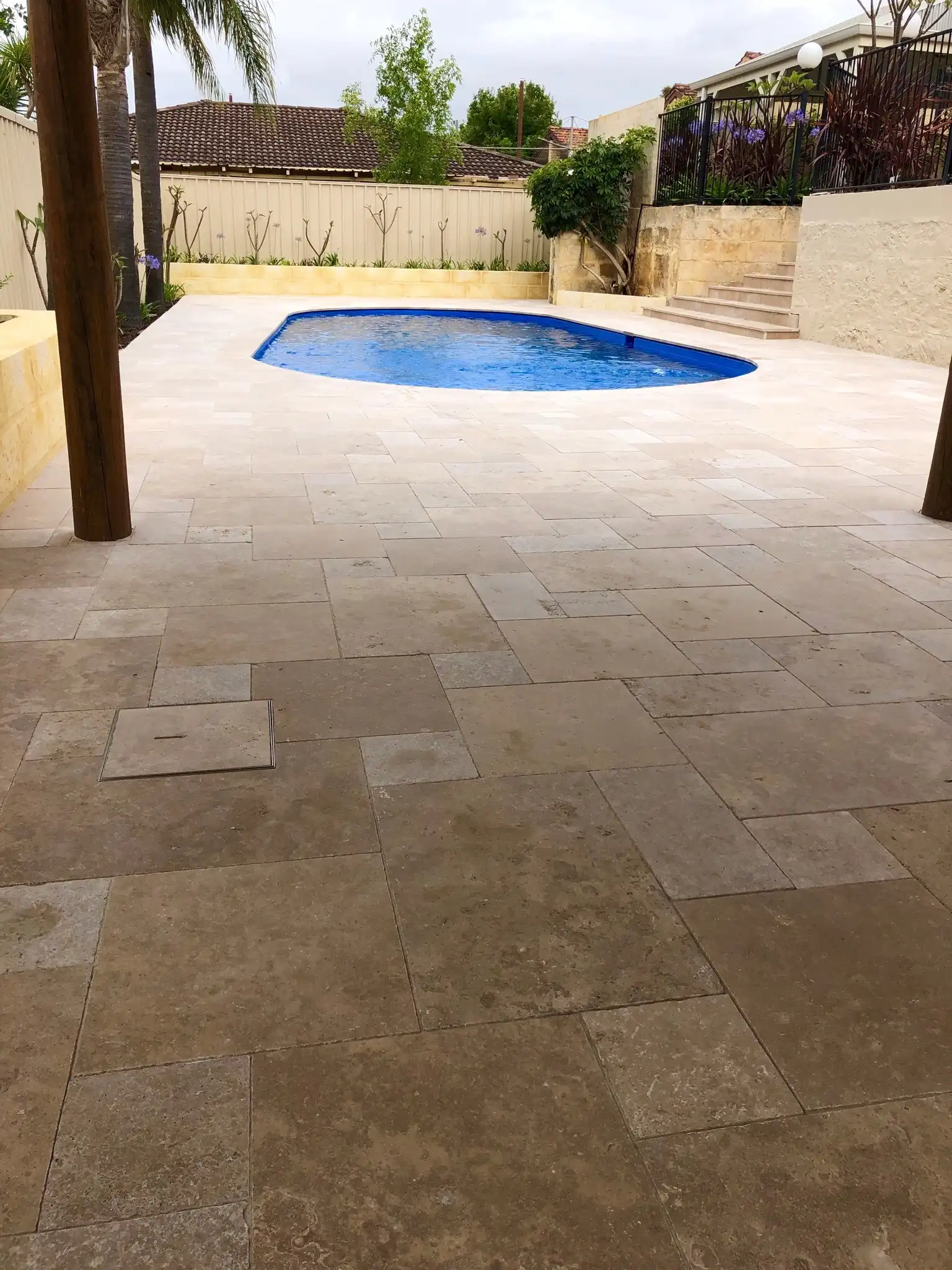 Travertine pavers Perth | Freo Stone Paving