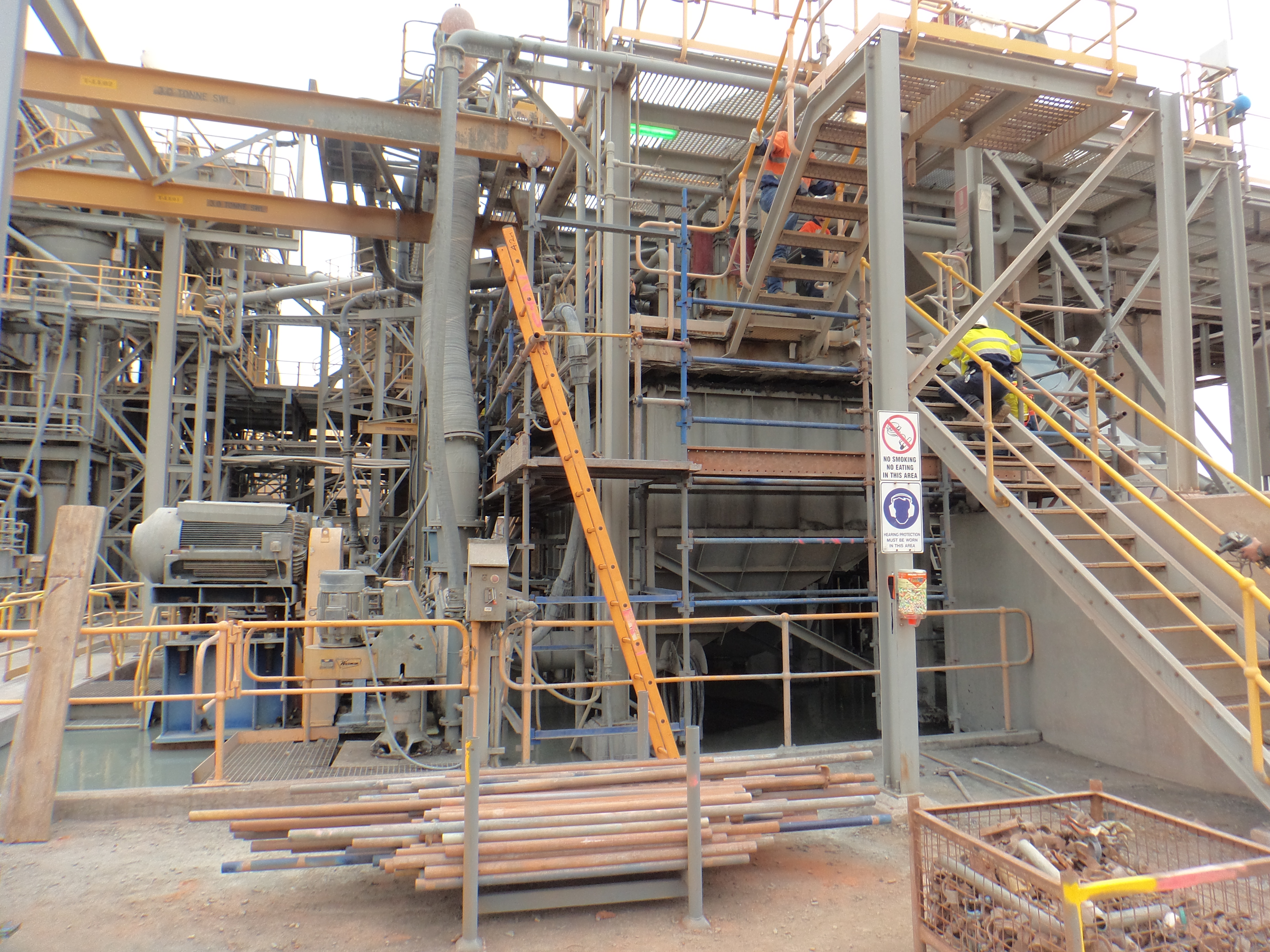 iasgroup Fabric Maintenance of Steelwork on Mill - IAS Group