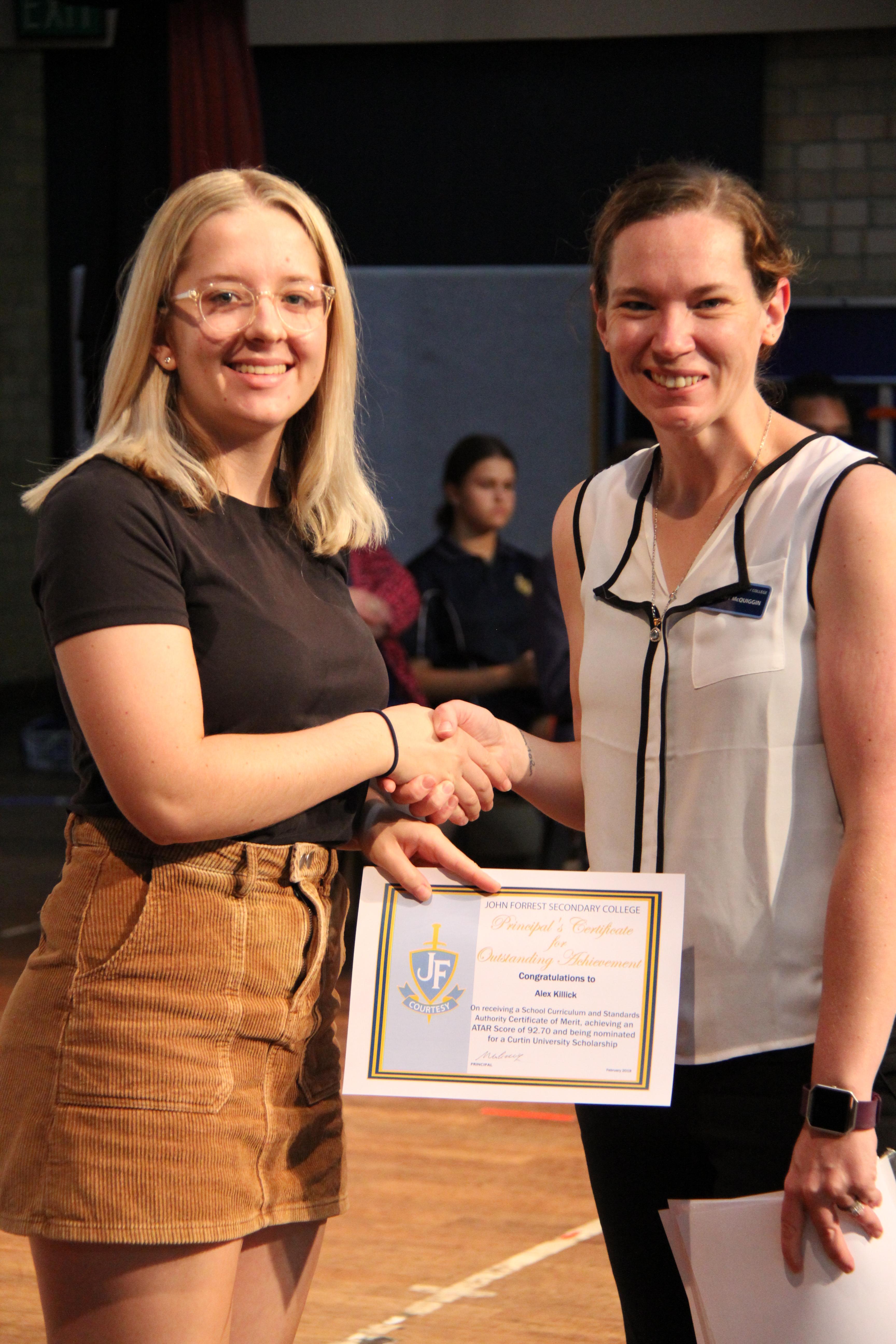 Achievement Assembly - John Forrest Secondary College