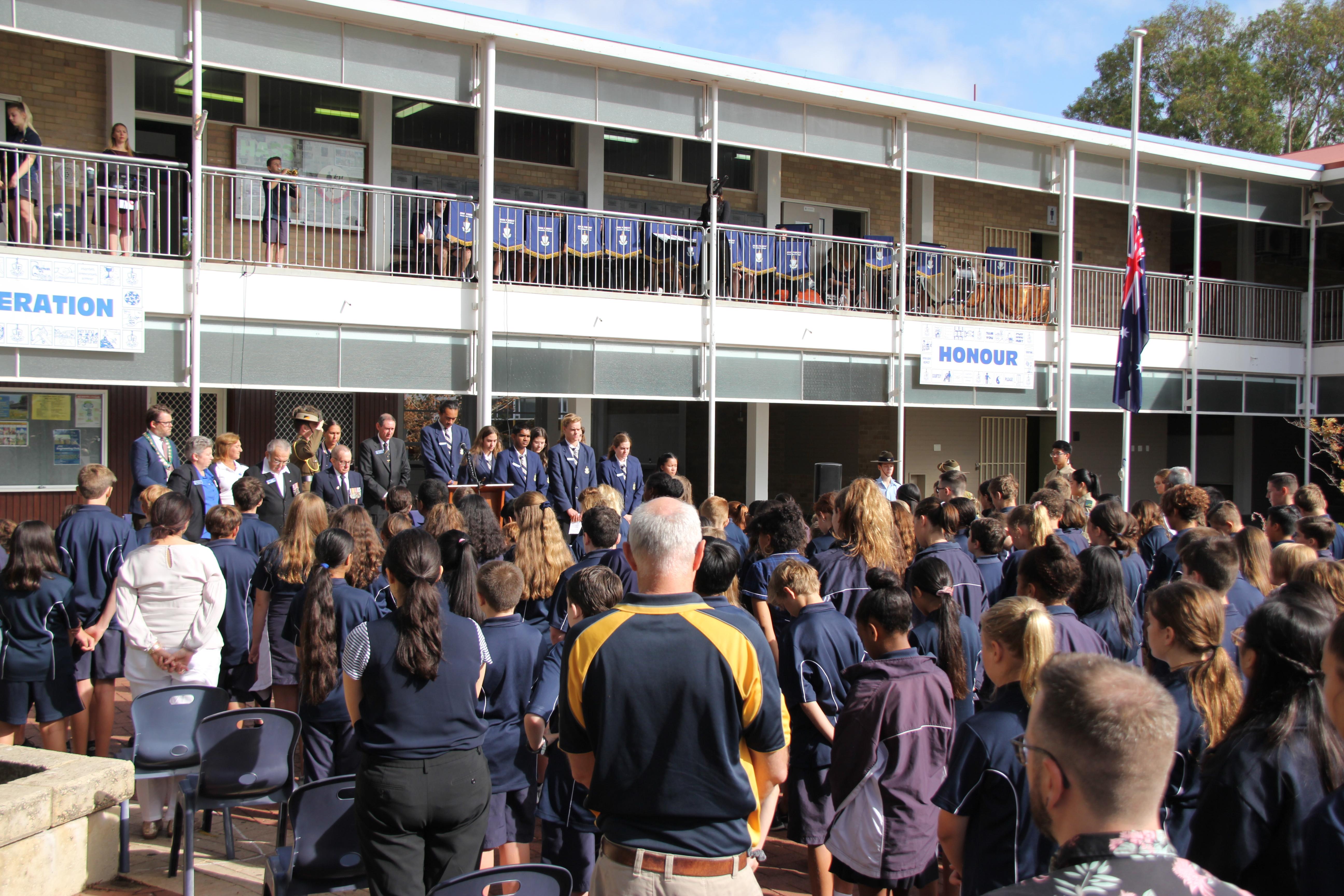 ANZAC Day Assembly 2019 - John Forrest Secondary College