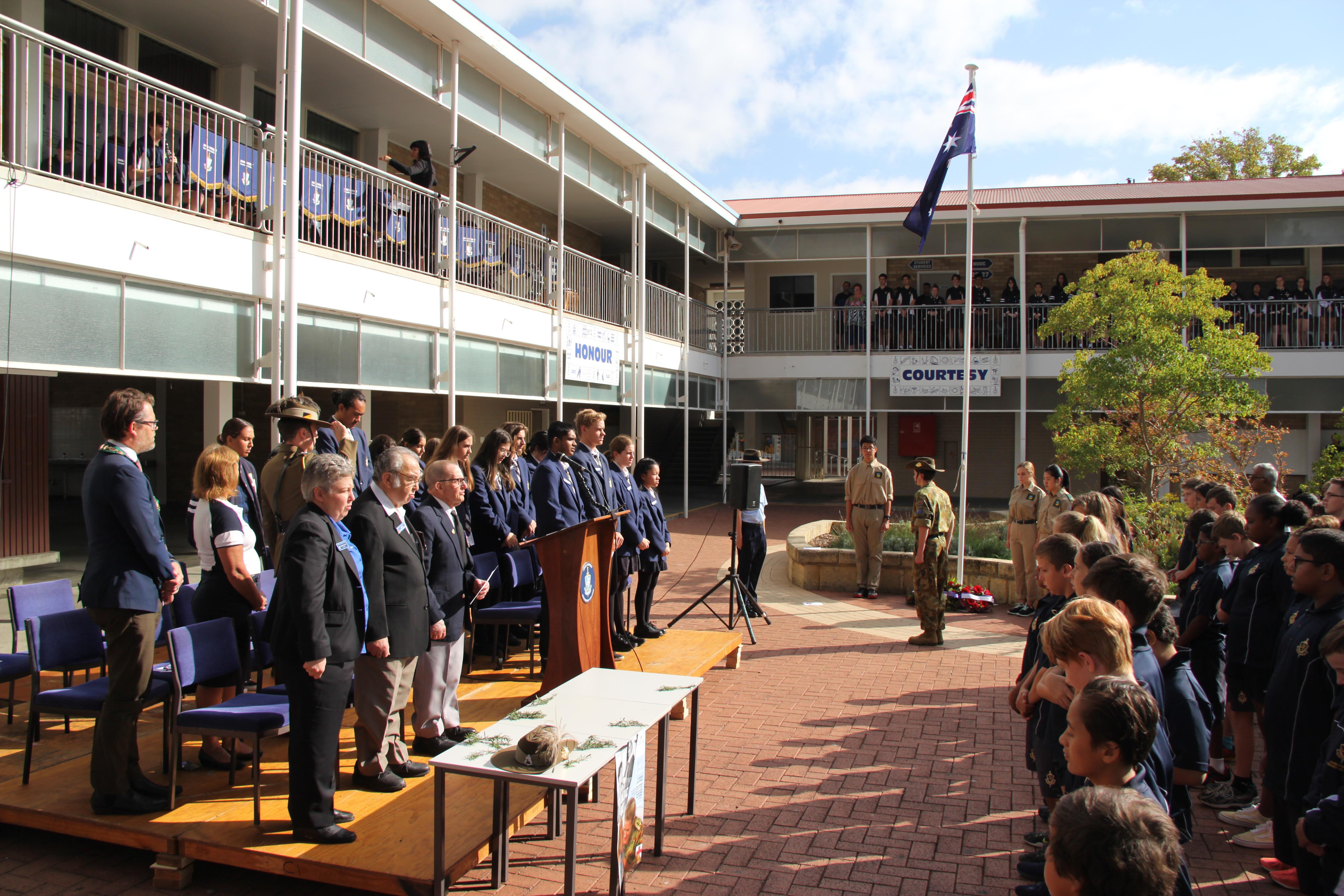 ANZAC Day Assembly 2019 - John Forrest Secondary College