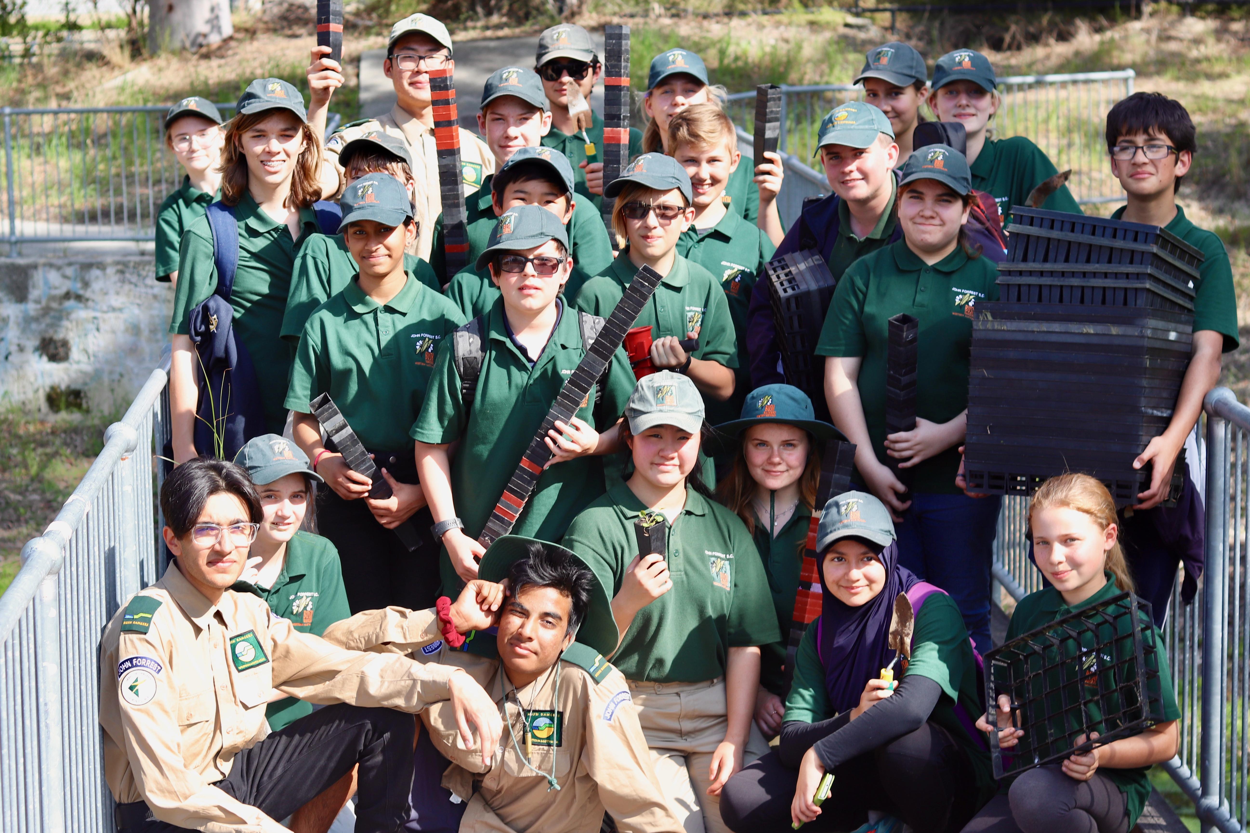 Bush Rangers help protect Bennett Brook - John Forrest Secondary College